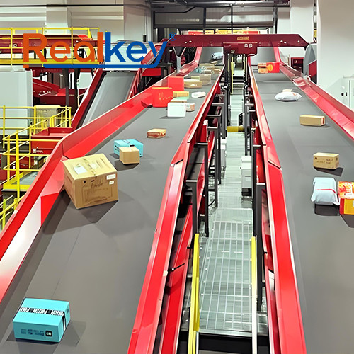 Quality High Flexible Design Parcel Conveyor Belt Modular Conveyor System For Packaging for sale