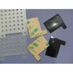 Quality High Temperature Resistance PET Double sided Tape , Black Double Faced Adhesive for sale