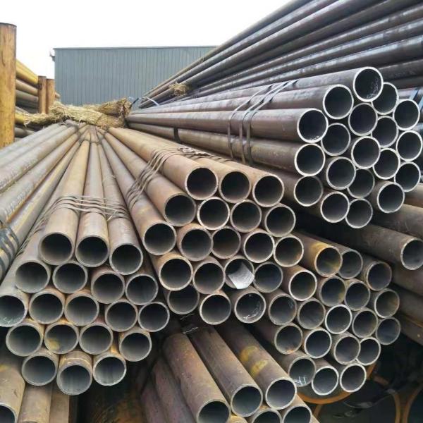 Quality SA106 Round Seamless Steel Tubes Plain Ends Varnish Standarded for sale