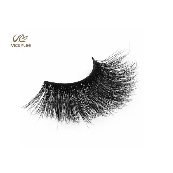 Quality Mink Hairs ODM Thick Curling 5D Volume Lashes for sale