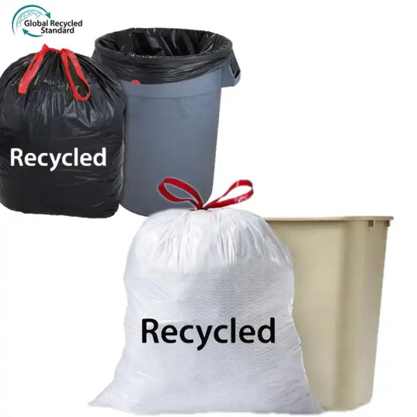 Quality Recycled Trash Bag-GRS(GLOBAL RECYCLED STANDARD) CERTIFICATED for sale