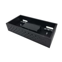 Quality Cold Roll Steel Rack Fiber Optic Patch Panel 0.8mm Thick 2U FC Adapter for sale