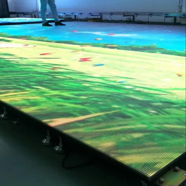 Quality 1920Hz P6.25 LED Floor Display Interactive Screen Adjustable for sale