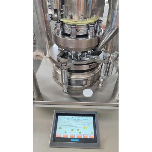 Quality 25mm Vitamin Effervescent Lab Tablet Press Machine 8 Stations for sale