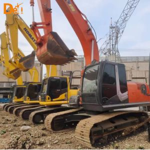 Quality Second Hand Crawler Komatsu 200 Hydraulic Excavator Used Digger For Construction for sale