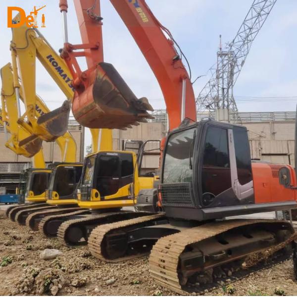 Quality Second Hand Crawler Komatsu 200 Hydraulic Excavator Used Digger For Construction for sale