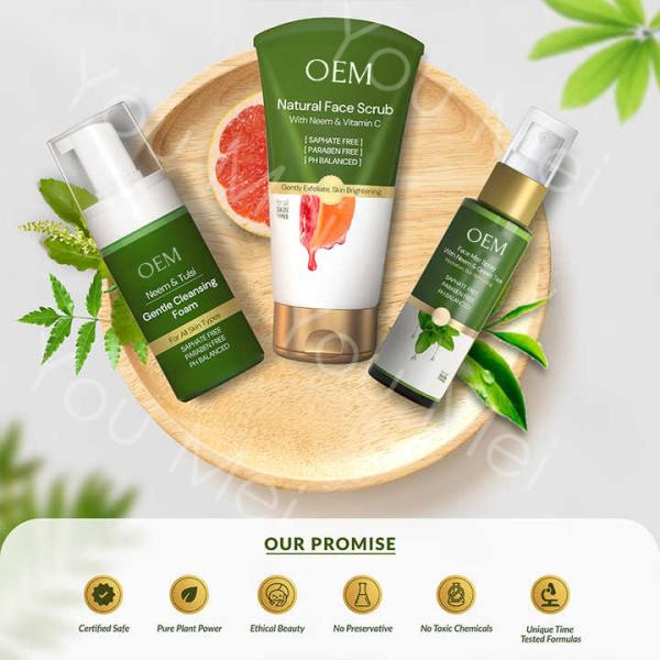 Quality Customized Collagen Niacinamide Vegan Skincare Gift Set Package Oil Control for sale