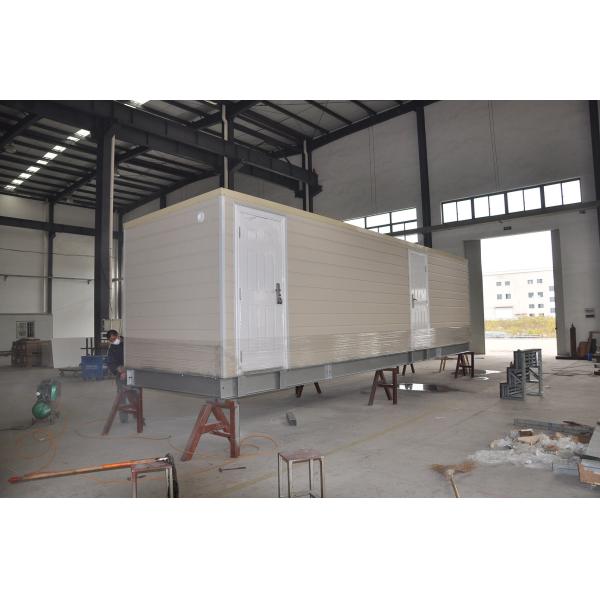 Quality Prefab Mobile Cabin House / Steel Frame Prefab Modular Homes For Guard House for sale