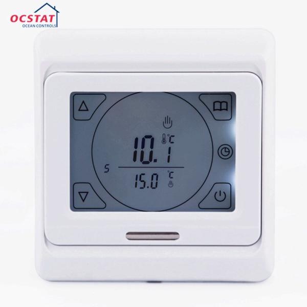 Quality Touch Screen Programmable Underfloor Heating Room Thermostat Digital Temperature for sale