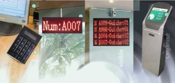 Quality Multiservice Intelligent Queue Management System Token Number Queue Ticket for sale