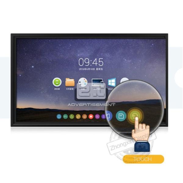 Quality High Resolution Display Touch Screen Interactive Whiteboard with Optional Built for sale