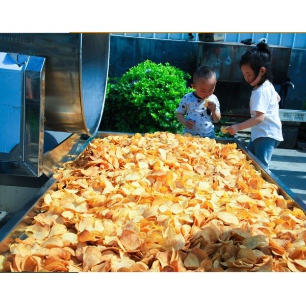 Quality Automatic Grade Industrial Potato Chip Processing Machinery for Consistent for sale