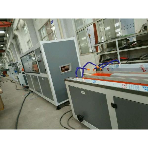 Quality Twin Screw Pvc Profile Extrusion Machine Electrical Cable Trunking Making for sale