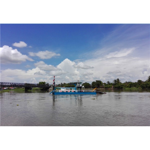 Quality 25m 3500m3/H 18" River Dredger Gold Mining Dredge for sale
