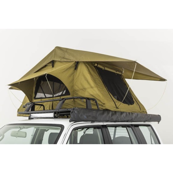 Quality Double Layer Vehicle Top Tent , Truck Parts Jeep Wrangler Roof Rack Tent for sale