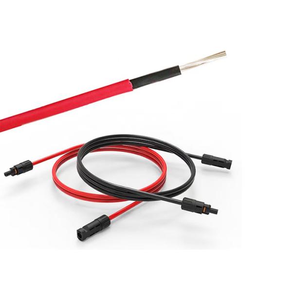 Quality 6mm2 OEM 30feet 10AWG Solar Power Extension Cable for sale