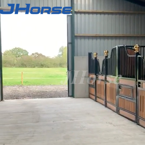 Quality Luxury Internal High Density Prefabricated Horse Stable Stall Panels for sale
