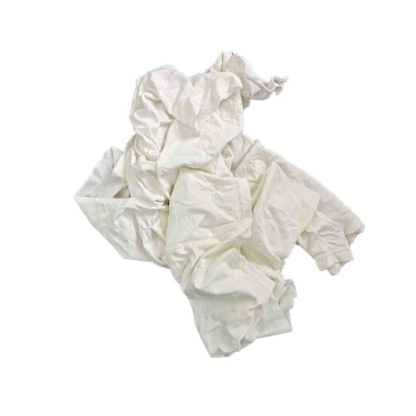 Quality 55cm White Rags 10kg for sale