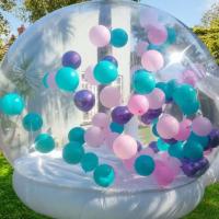 Quality Clear Transparent Tent Inflatable Dome Bubble House for Balloons Flying Inside for sale
