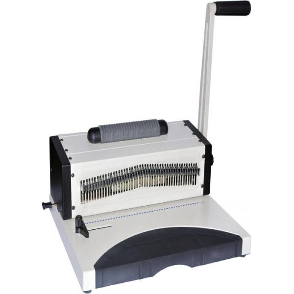 Quality 6.29mm Pitch Plastic Single Spiral Coil Binding Punching Machine for sale