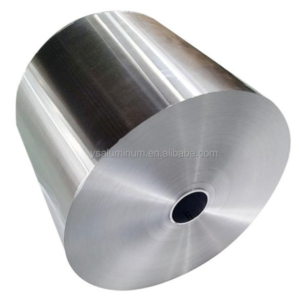 Quality 10-20 Micron Heat Resistant Aluminum Foil Jumbo Roll Wooden Package Wrap for sale