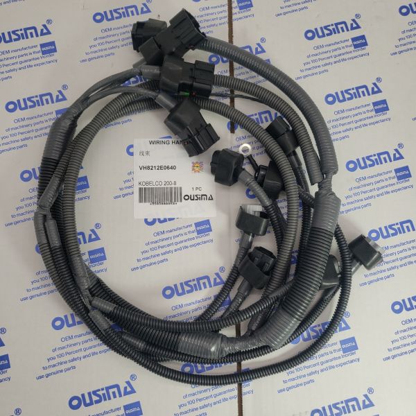 Quality Excavator Wiring Harness VH8212E0640 For KOBELCO 200-8 for sale