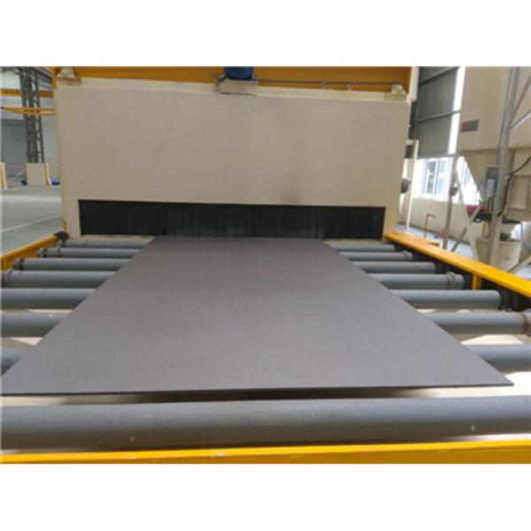 Quality Workpiece L3580mm Roller Conveyor Shot Blasting Machine For Metal Sheet Cleaning for sale