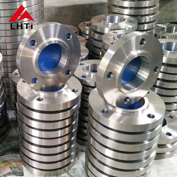 Titanium Slip On Flange - Industrial grade titanium slip on flange with raised face connection