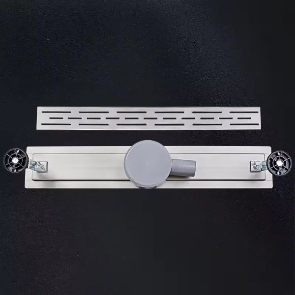 Quality Anti Odor 304 Stainless Steel Long Floor Drainer with Easy Plane Shift Transformation for sale