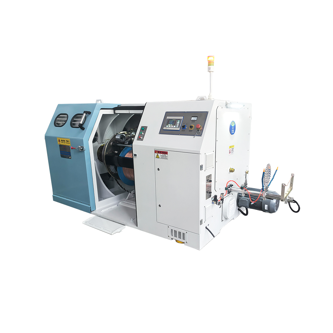 Quality Adjustable Traversing Width Double Twist Bunching Machine High Speed Lay Length for sale