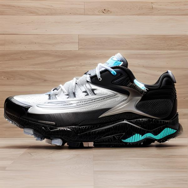 Quality Fitness Sustainably Made Running Shoes OEM ODM Black Mesh for sale