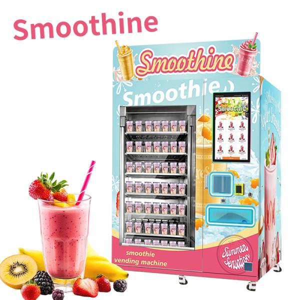 Quality Spanish Language Smoothie Vending Machine With Touch Screen Display and for sale