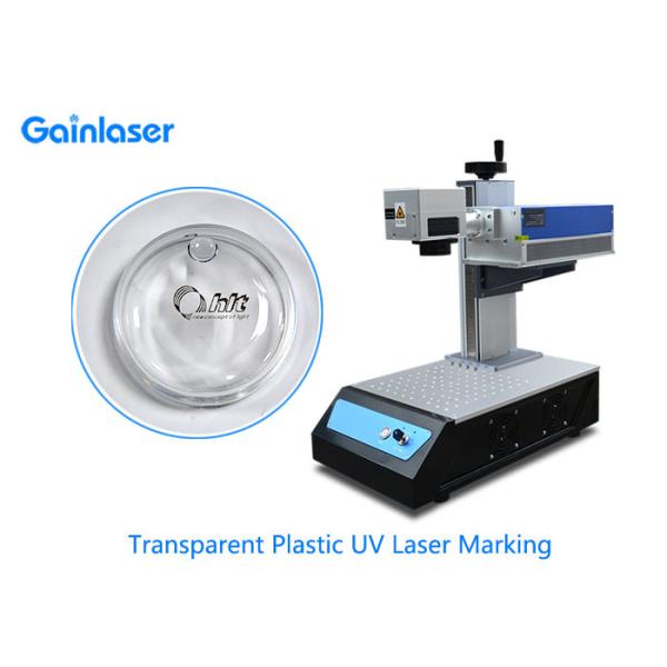 Quality 3W 355nm Air Cooled Laser Marking Machine For Plastic for sale