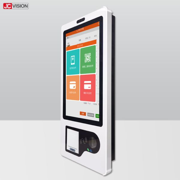 Quality Wall Mounted 23 Inch Touch Screen Kiosk 250nits For Payment for sale