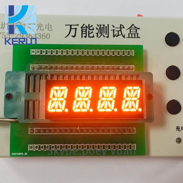 Quality 0.39in 16 Segment LED Display Alphanumeric Four Digits Shock Proof for sale