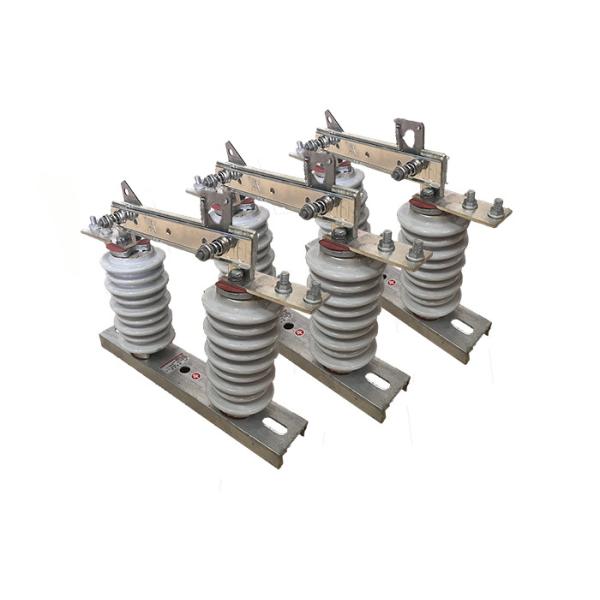Quality HengAnshun High Voltage Electrical Isolator Stainless Steel Ceramic Grey Color Outdoor Disconnector Switch for sale