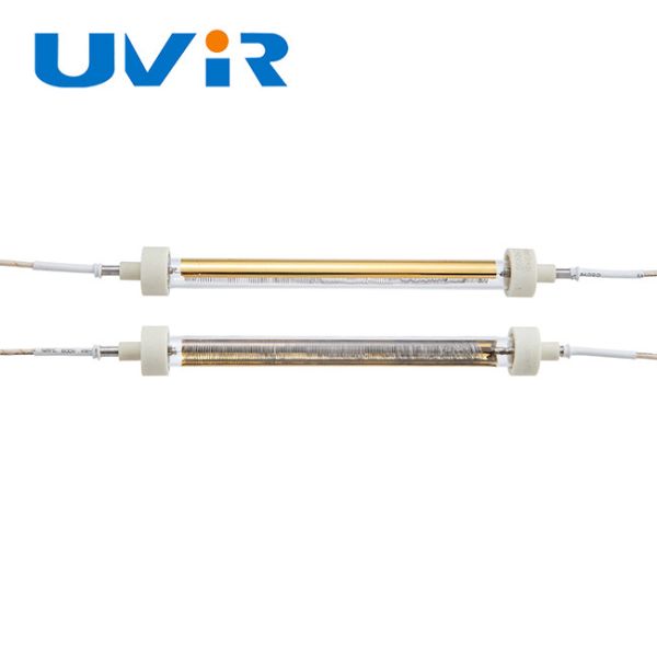 Quality 120V 100W Medium Wave Infrared Heat Lamp with Gold Reflector for sale