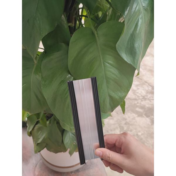 Quality Greenhouse Install H & U Aluminum Layering Fixed Profiles For Polycarbonate Sheet for sale