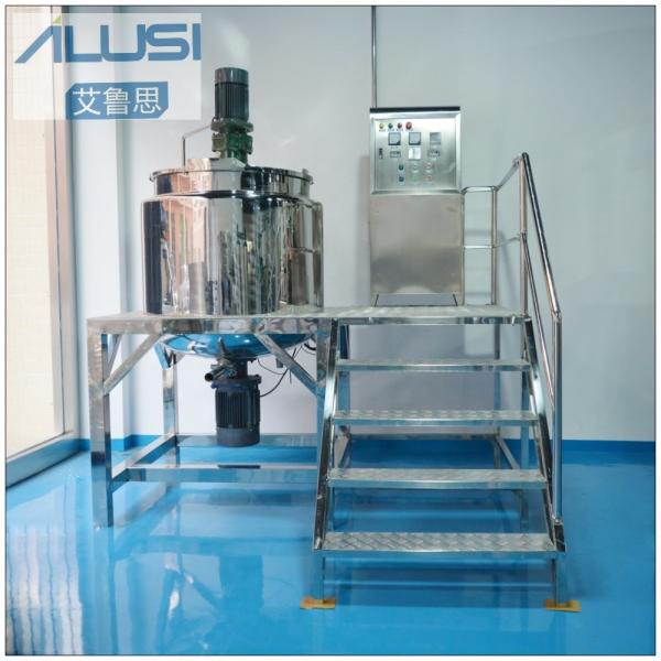 Quality Dish Washing Liquid Detergent Making Machine Liquid Homogenizer Heating Mixing for sale