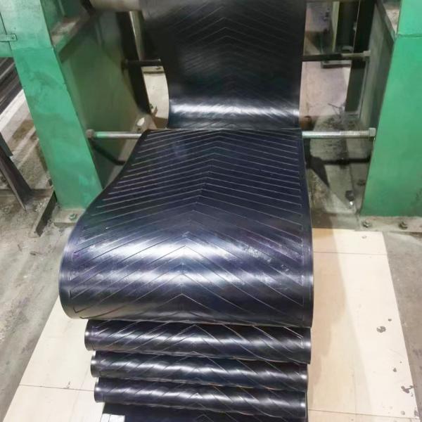 Quality Transparent Package Type Rubber Conveyor Sidewall Belt for Heavy Duty Applicatio for sale