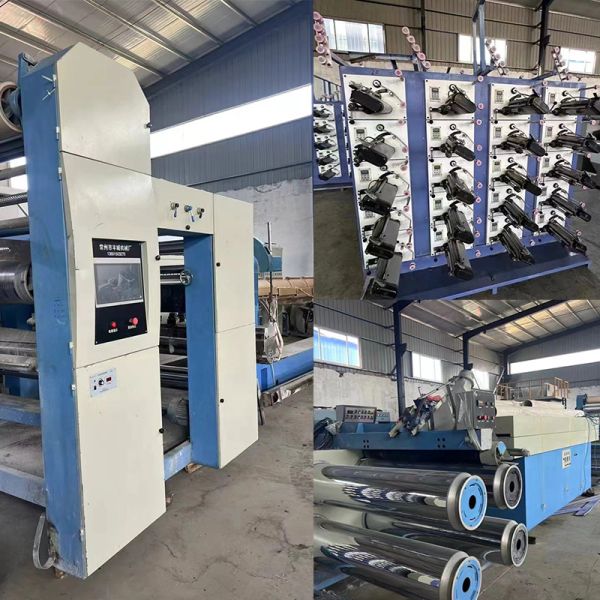 Quality 1.8M Second Hand Extrusion Machine 110kw Double Core Filter Flat Yarn Stretching for sale