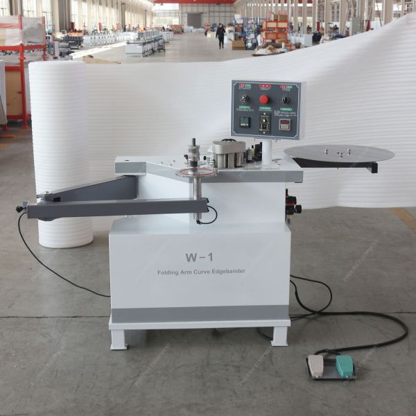 Quality 1.4kW Power W-1 Curve Line Edge Bander Fully Automatic Through Feed Edgebanding Machine for sale