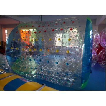 Quality Professional Inflatable Pool Toys Outside Inflatable Water Roller With Digital for sale