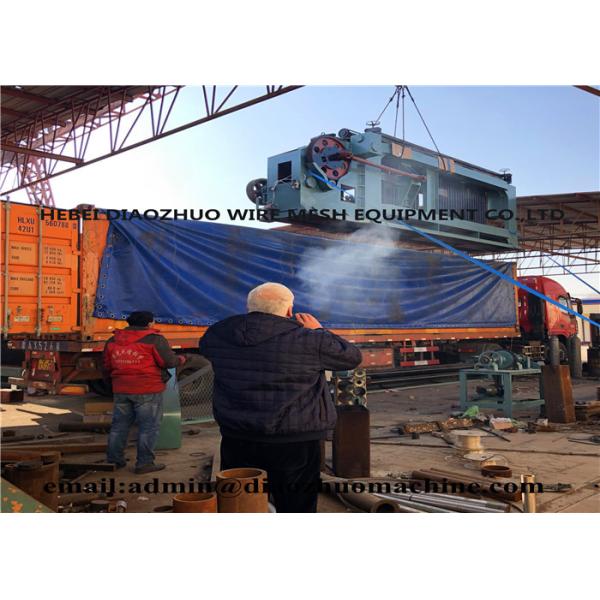 Quality Heavy Duty Hexagonal Mesh Machine , 255m/H Gabion Box Machine for sale