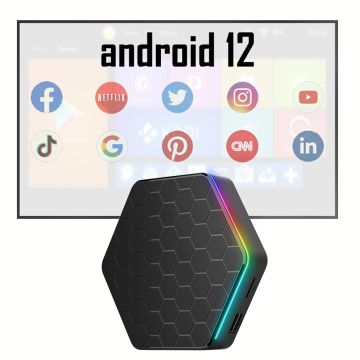 Quality Android 12 Home Theater Projector 6k Ram 8gb Rom 128g 64bit Set Top Box for sale