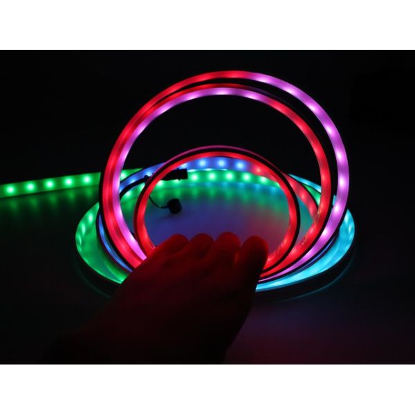 Quality DIY Dreamcolor RGB LED Strip Lights Commercial Wifi Flexible 5M for sale