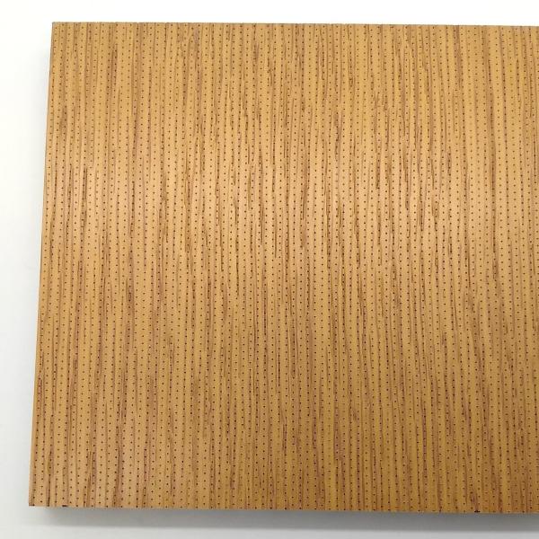 Quality Auditorium Timber Veneer Micro Perforated Panel Absorber Acoustic Wall Panel for sale