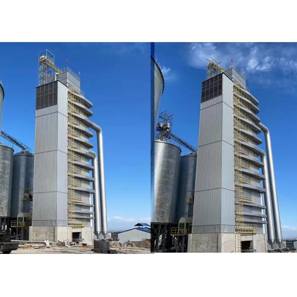 Quality Mixed Flow Grain Dryer Machine Galvanization 230kg / H for sale