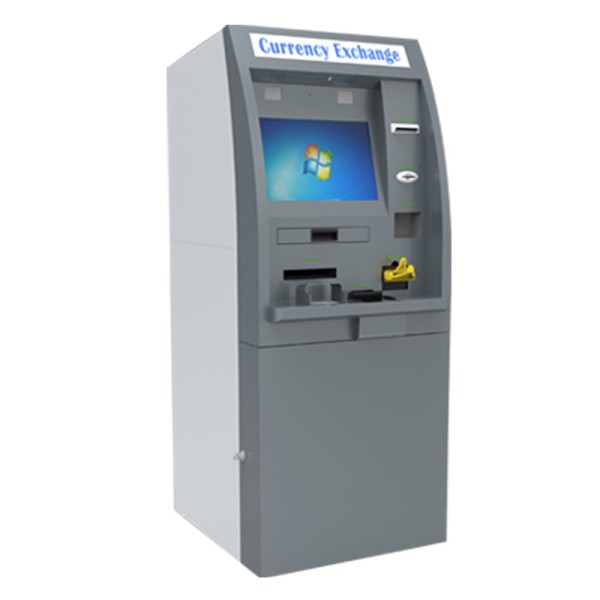 Quality Win7 Win8 Win10 OS Automated Foreign Currency Exchange Machine Antirust for sale