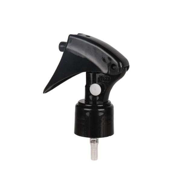 Quality 24/410 Black PP Mini Trigger Sprayer Perfume And Toner Atomizer With Lockable for sale